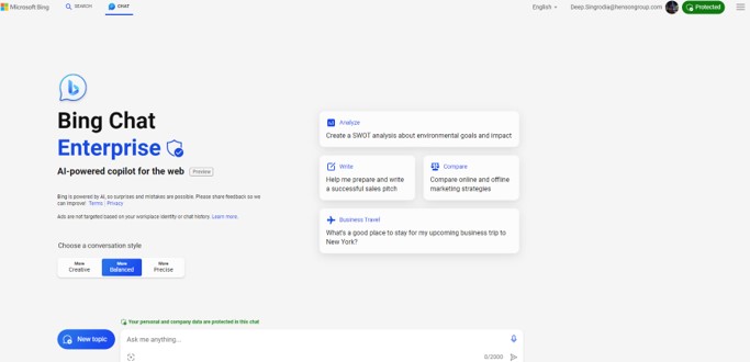 What Is Bing Chat Enterprise? Differences, Managing, Examples & More!