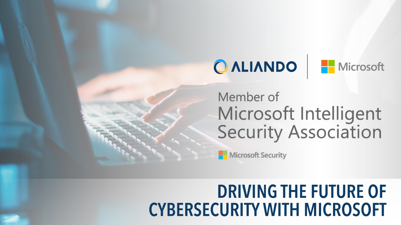 ALIANDO joins the Microsoft Intelligent Security Association